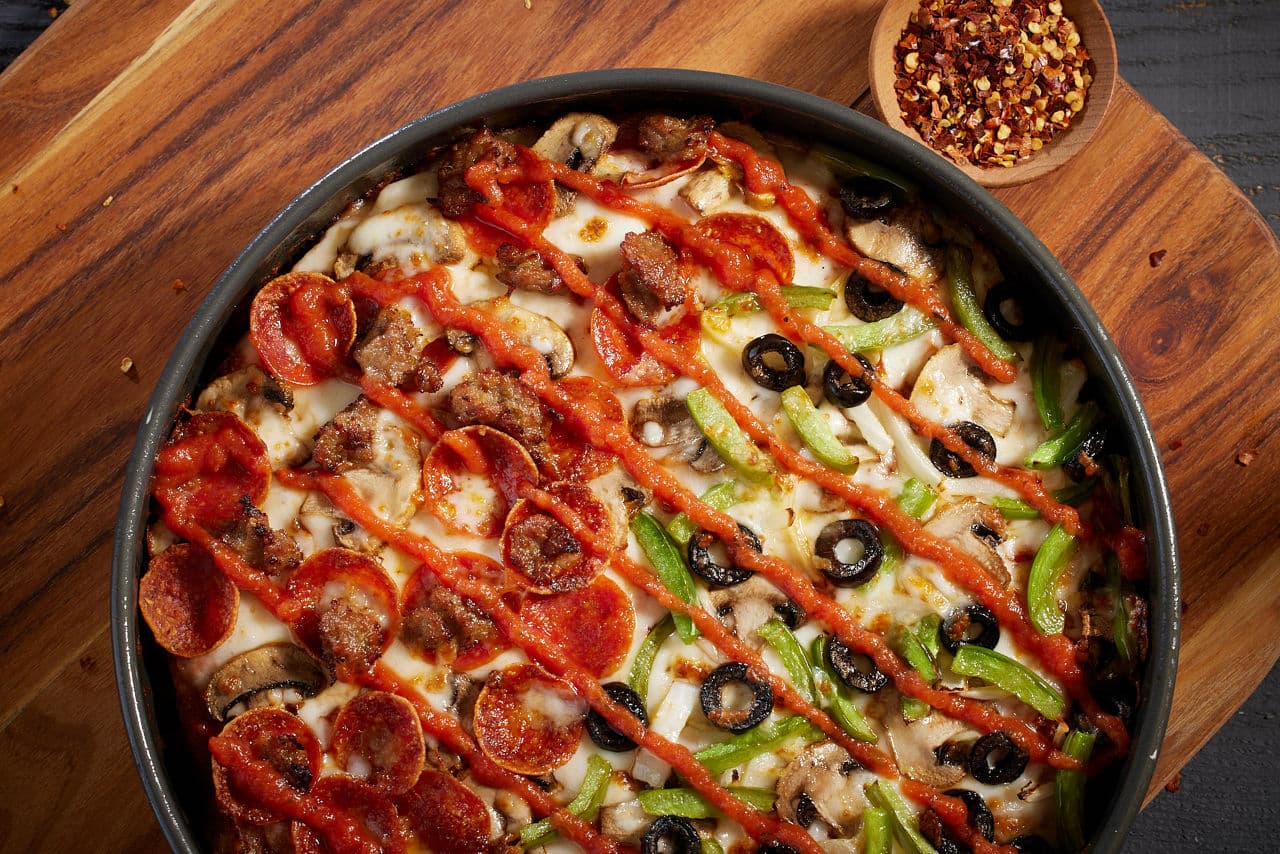Half & Half Deep Dish