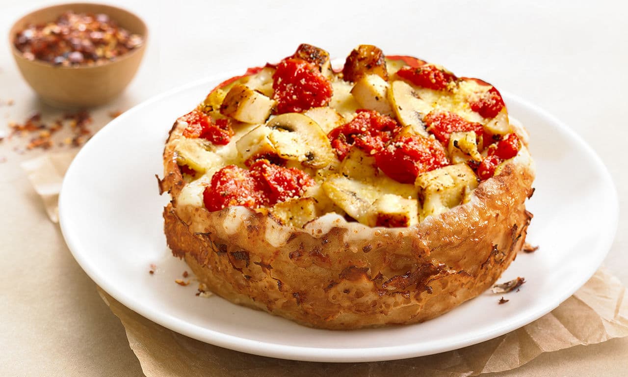 Great White® Pizza | Signature Deep Dish Pizza | BJ's Menu