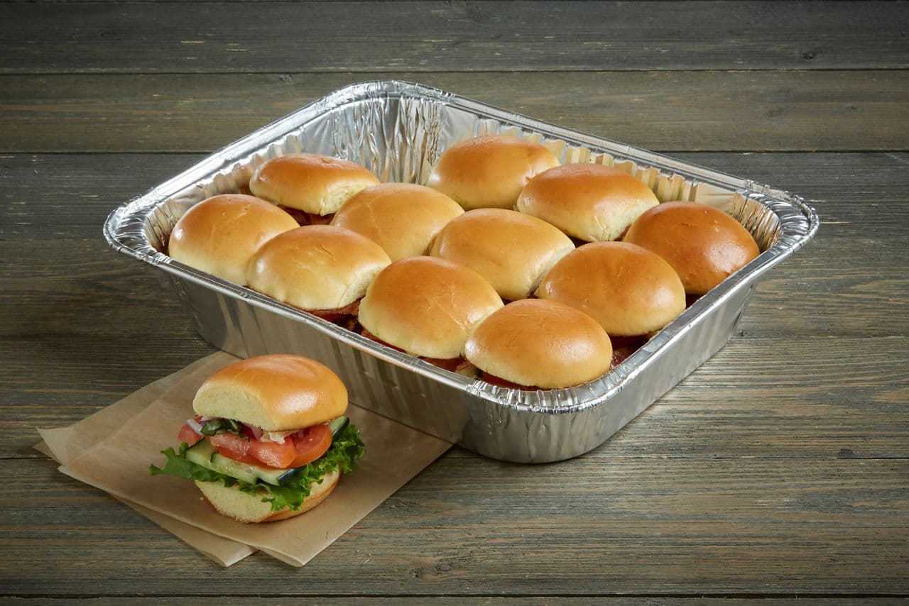 Greek Veggie Mini Sandwiches