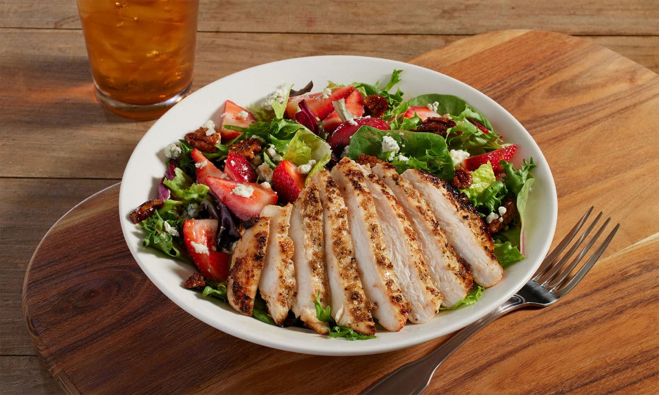Enlightened Strawberry Fields Salad